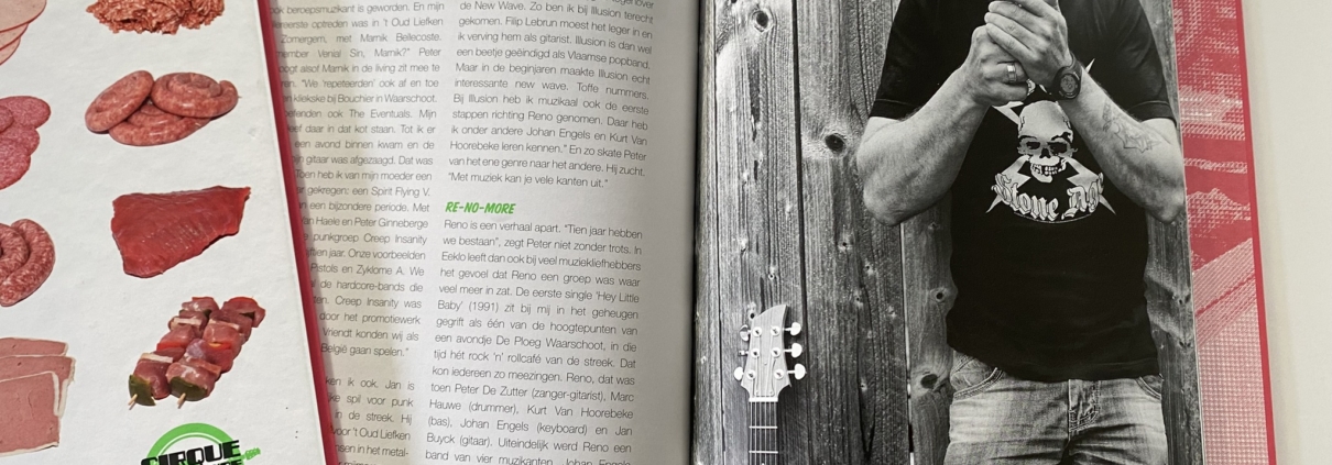 Interview met zanger-gitarist Peter De Zutter, 2012, Rock ‘n’ roll ...